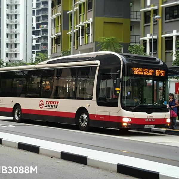SMRT Buses: Bus BPS1 - Bus Line in Singapore