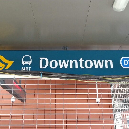 Downtown MRT Station (DT17) - Metro Station in Singapore