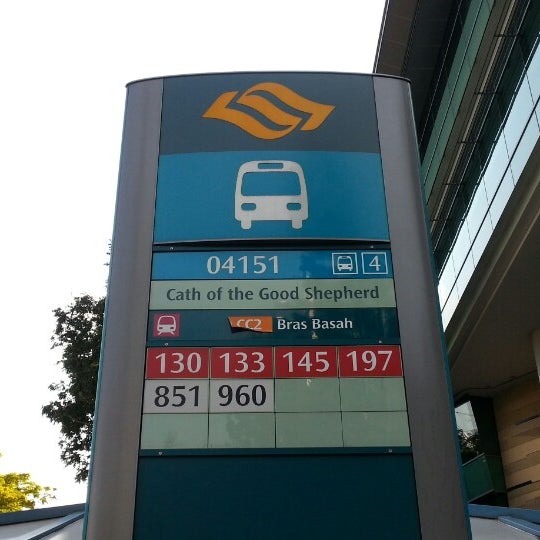 Bus Stop 04151 (Cathedral of the Good Shepherd) - Bus Line in Singapore