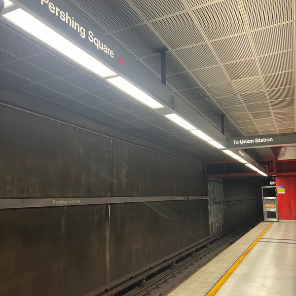 Metro Rail - Pershing Square Station (B/D) - Metro Station in Los Angeles