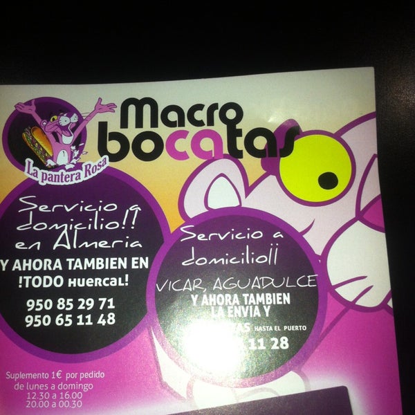 Pantera Rosa (Now Closed) - Snack Place