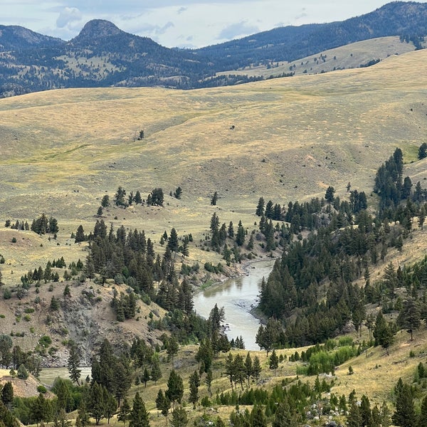 Tower Falls Overlook - Grand Loop Rd