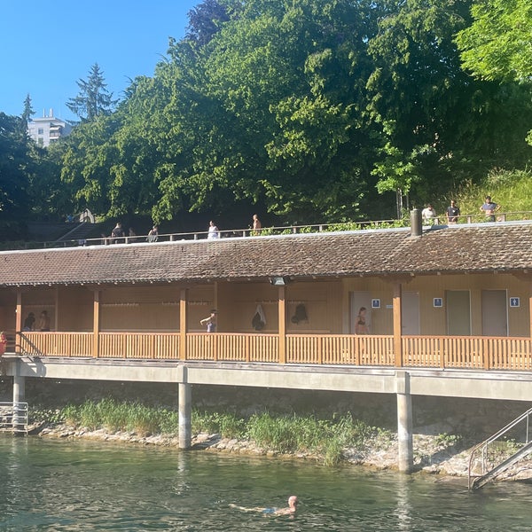Flussbad Unterer Letten - Swimming Pool in Wipkingen