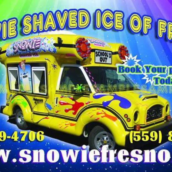 SNOWIE SHAVED OF ICE FRESNO (Now Closed) - Sunnyside - Fresno, CA