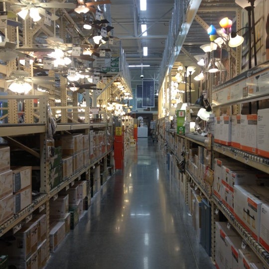 Home Depot Lighting Aisle