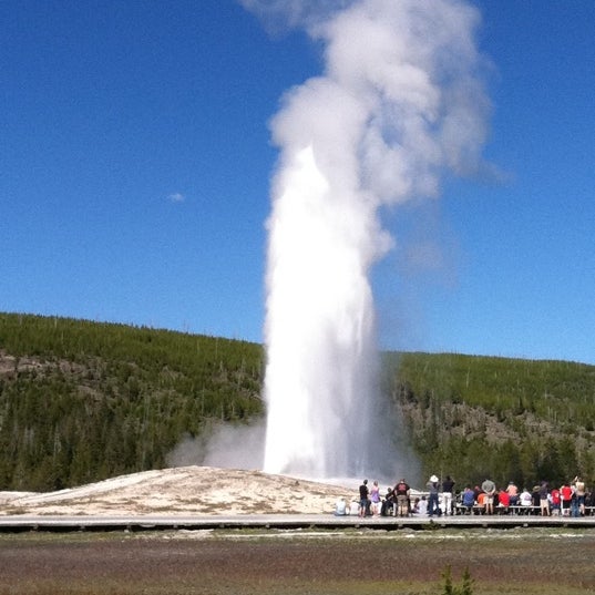 Photos at Old Faithful Geyser - Hot Spring