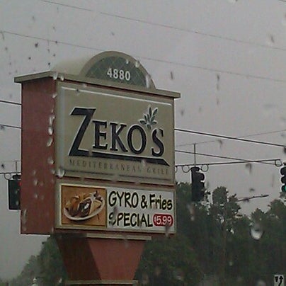 Zeko's Mediterranean Grill - Falafel Restaurant in Saint Petersburg