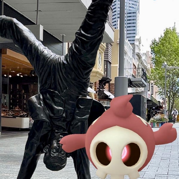 Statue Of Percy Button - Monument / Landmark in Perth CBD