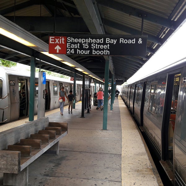 Photos at MTA Subway - Sheepshead Bay (B/Q) - Metro Station in ...