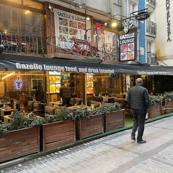Gazelle Lounge Restourant - Hoca Paşa'da Türk Restoranı