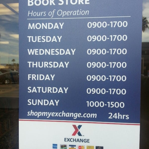 Book Store (AAFES Concession)(Luke AFB) - 7071 N 138th Ave Bldg 1540