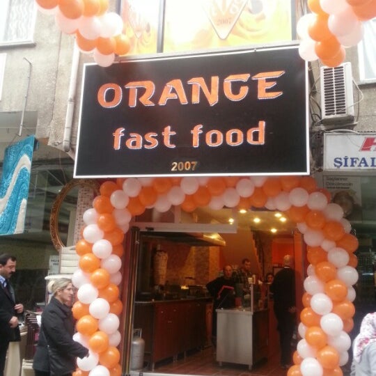 orange fast food - Burger Joint