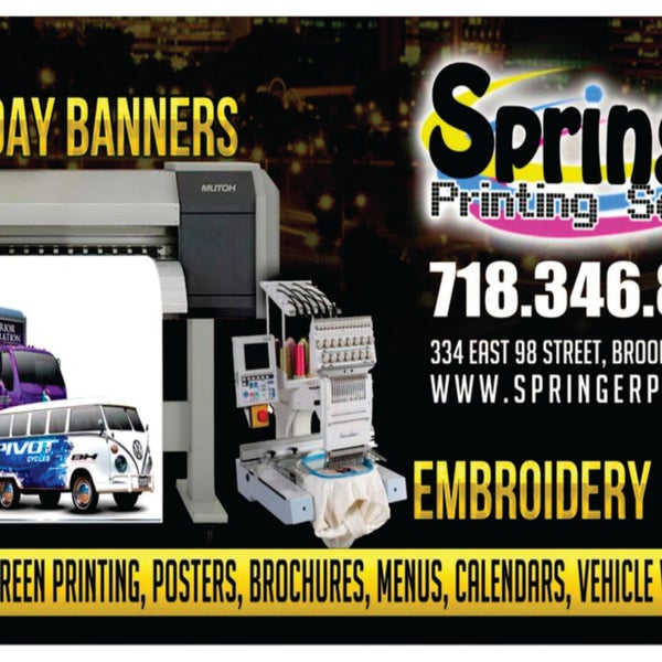 Springer Screen Printing - East Flatbush - 3 tips