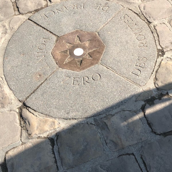 Point Zéro des Routes de France - Historic and Protected Site in Paris