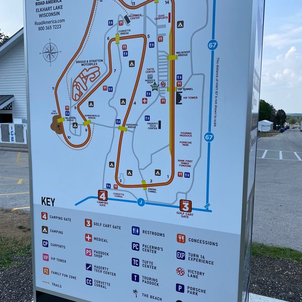 Road America - Race Track in Elkhart Lake