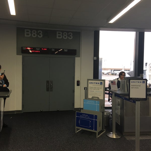 Gate B83 - Airport Gate