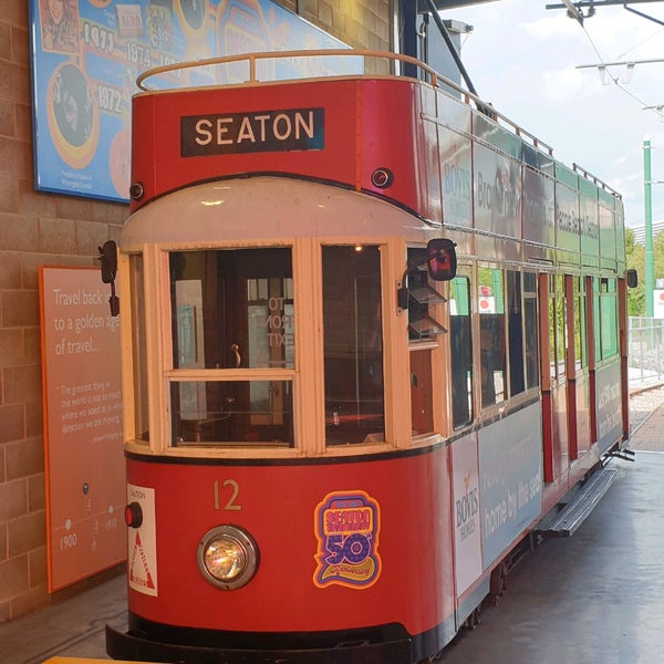 Seaton Tramway - Light Rail Station in Seaton