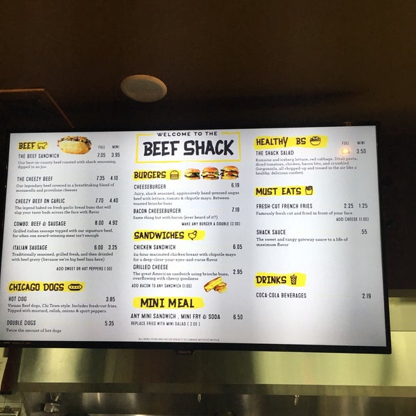 Beef Shack - 2115 W Main St