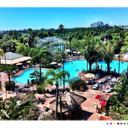 Loews Royal Pacific Resort Lagoon Pool - Orlando, FL