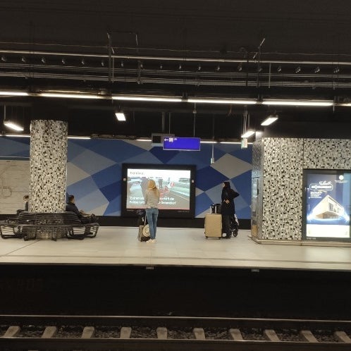 Gleis 1 - Platform in Frankfurt am Main