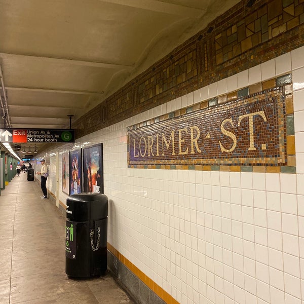 Photos at MTA Subway - Lorimer St (L) - Metro Station in East Williamsburg