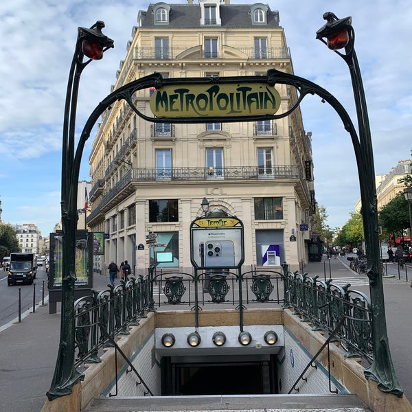 Métro Temple [3] - Metro Station in Paris