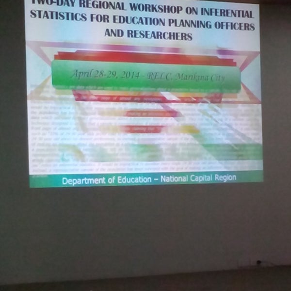 DepEd RELC NEAP - Capitol Building in Concepcion Uno