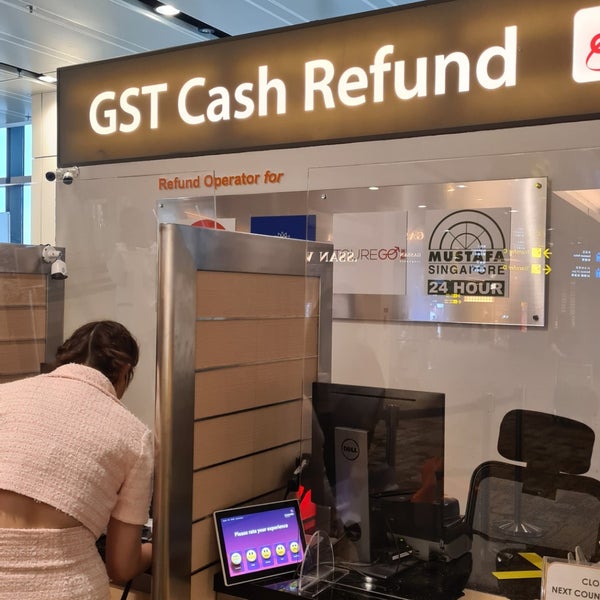 GST Refund Terminal 1 - Government Building in Singapore