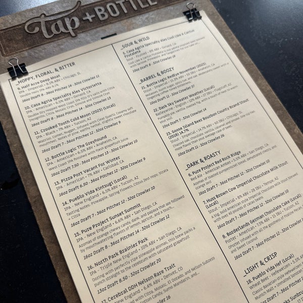 Tap & Bottle - Tucson, AZ