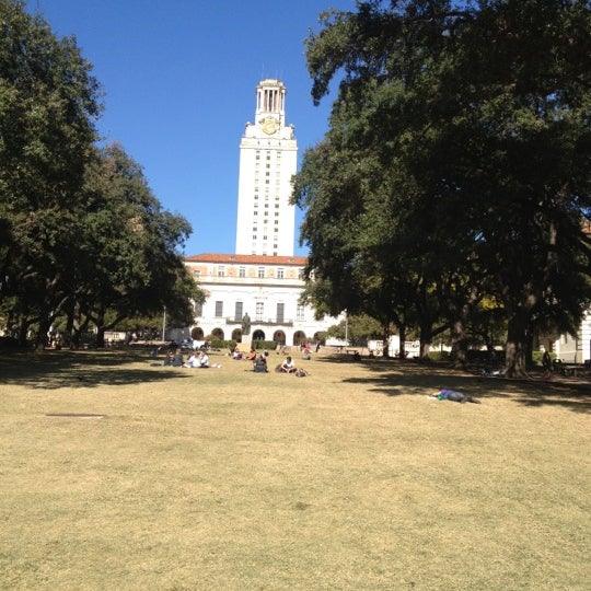 South Mall - College Quad in University of Texas-Austin