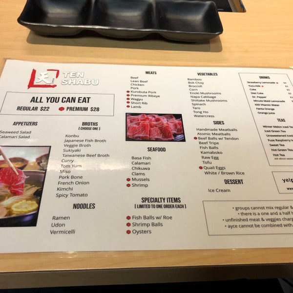 Ten Shabu Restaurant - Japanese Restaurant