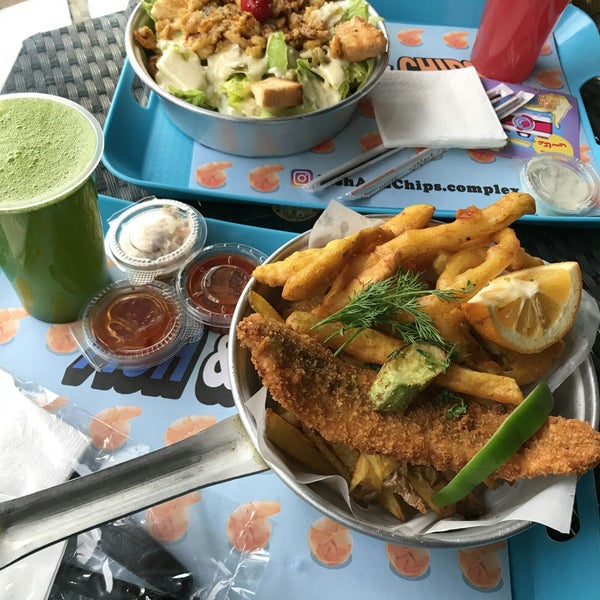 Amoo Jack Fish & Chips | ماهی و سیب‌زمینی عمو جک - منطقه ۳ - Wooden ...