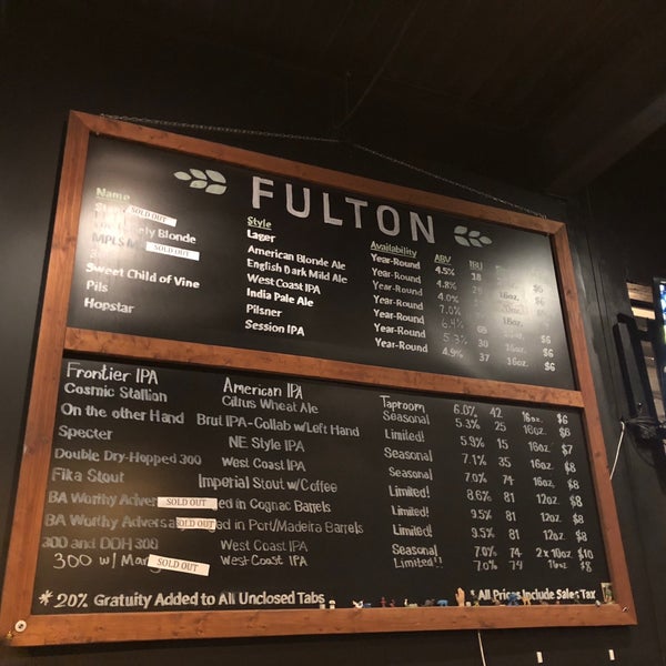 Fulton Brewing Company - North Loop - 414 6th Ave N