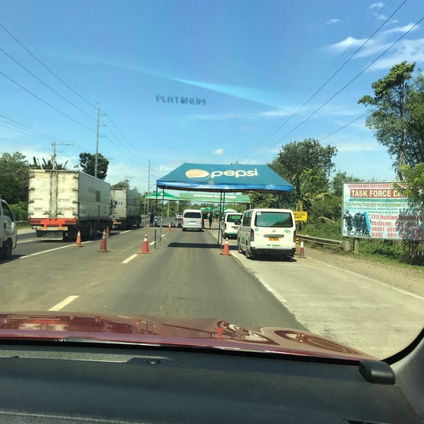 Task Force Davao Check Point - Military Base in Sirawan