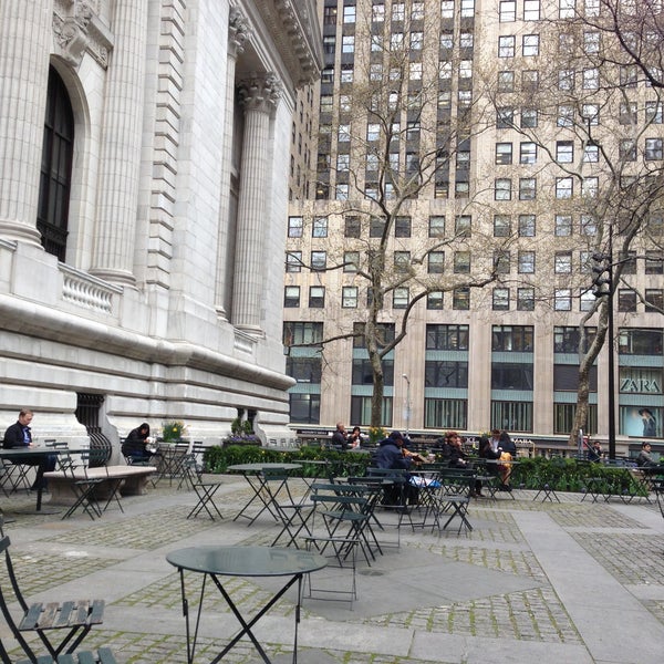 New York Public Library Terrace - Plaza in Midtown East