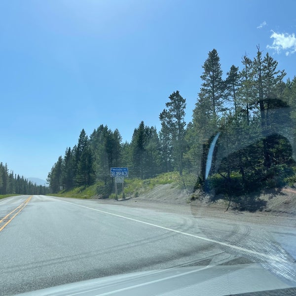Montana - Idaho Border - Border Crossing