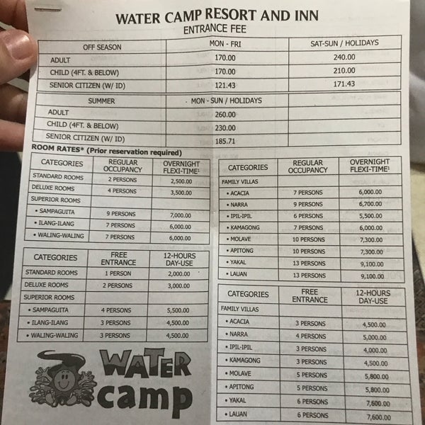 Water Camp Resort - Swimming Pool