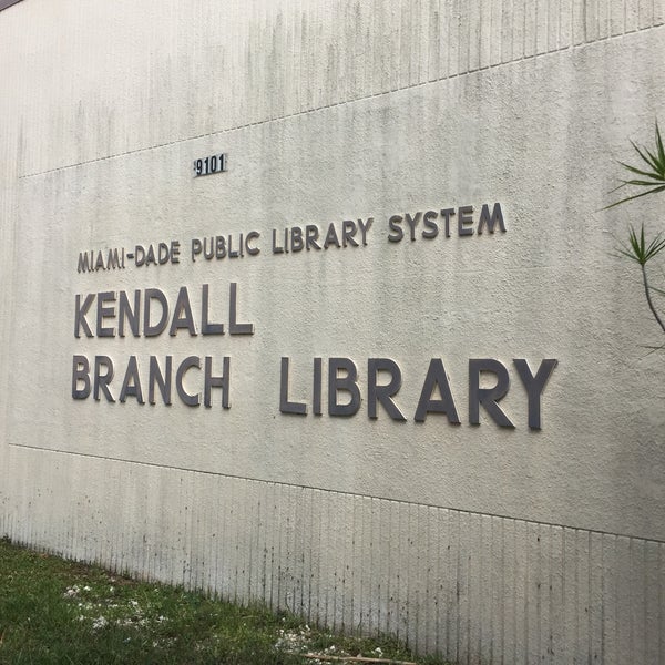 Kendall Branch Library - Miami-Dade Public Library System - Library in ...