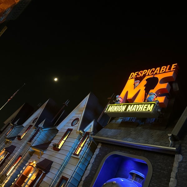 Universal Studios Hollywood Despicable Me Minion Mayhem Map