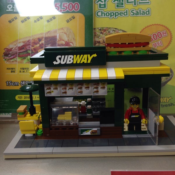 Lego Subway Restaurant