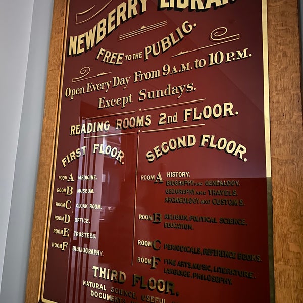 Newberry Library - Near North Side - 13 tips from 1813 visitors