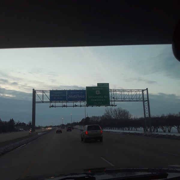 Photos at Minnesota / North Dakota State Line - Border Crossing in Fargo