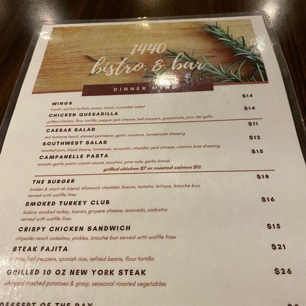 1440 Bistro & Bar - New American Restaurant in Los Angeles