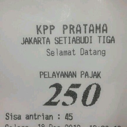 Photos at KPP Pratama Jakarta Setiabudi Tiga - Government Building in ...