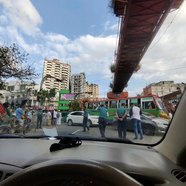 Science Laboratory Mor - Bus Station in Dhaka