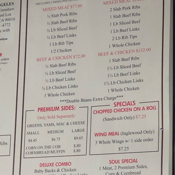 Phillips Bar-B-Que - West Adams - 32 tips