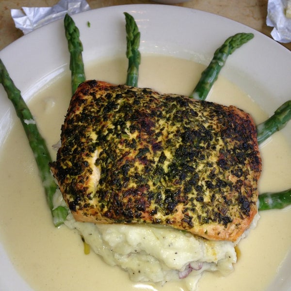 Herb Crusted Filet Of Salmon Cheesecake Factory