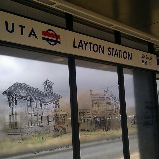 UTA FrontRunner Layton Station - 4 tips