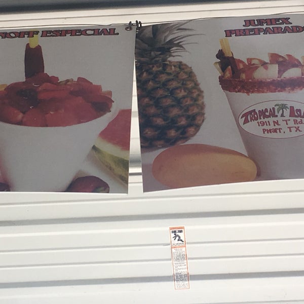 Tropical Island Raspa Stand - Dessert Shop