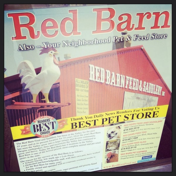 Red Barn Feed Also - 45 visitors